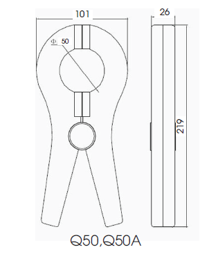 CT แบบ Clamp On (คล้องสาย),อุปกรณ์ตรวจวัดกระแส
